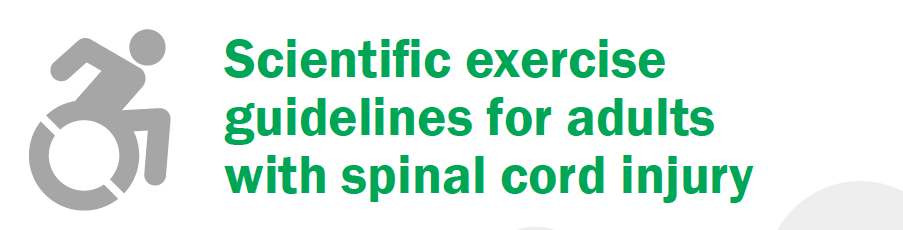 Newly Updated: Exercise Guidelines for Adults with SCI in 6 Languages ...
